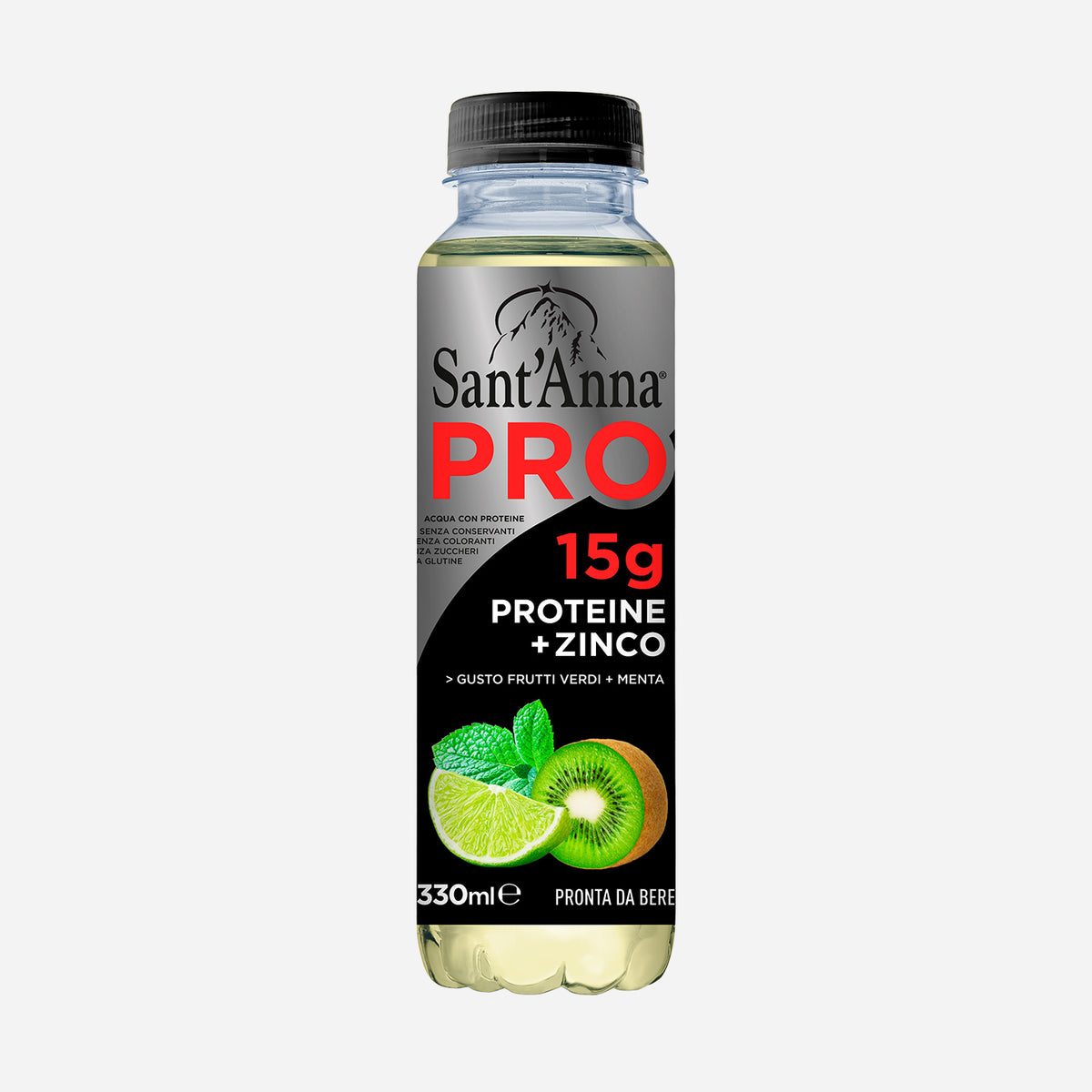 ENERGETICI SANT'ANNA PRO 330 ML FRUTTI VERDI + MENTA | INTERSPORT