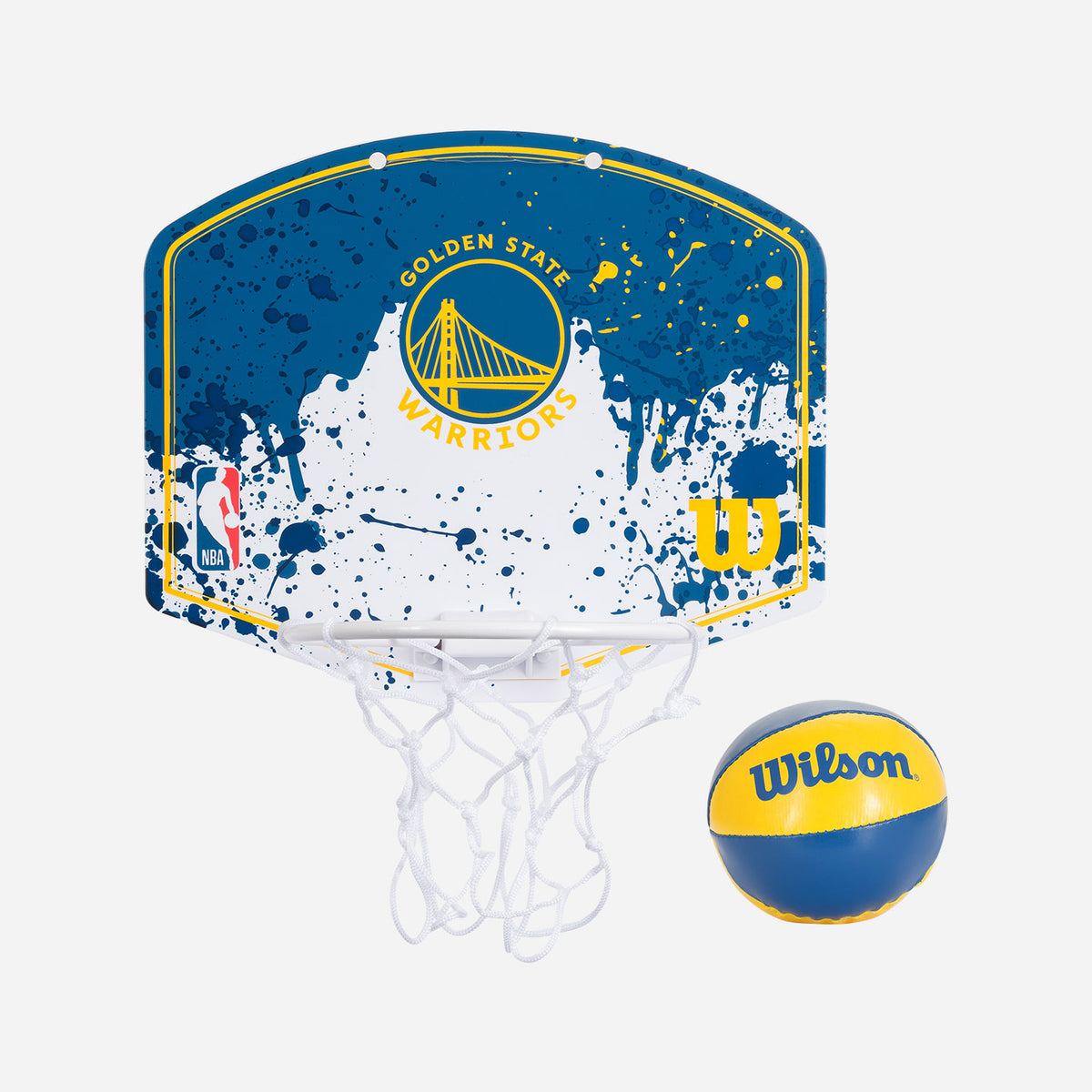 CANESTRO TABELLONE BASKET WILSON NBA TEAM GOLDEN STATE WARRIORS JR ...